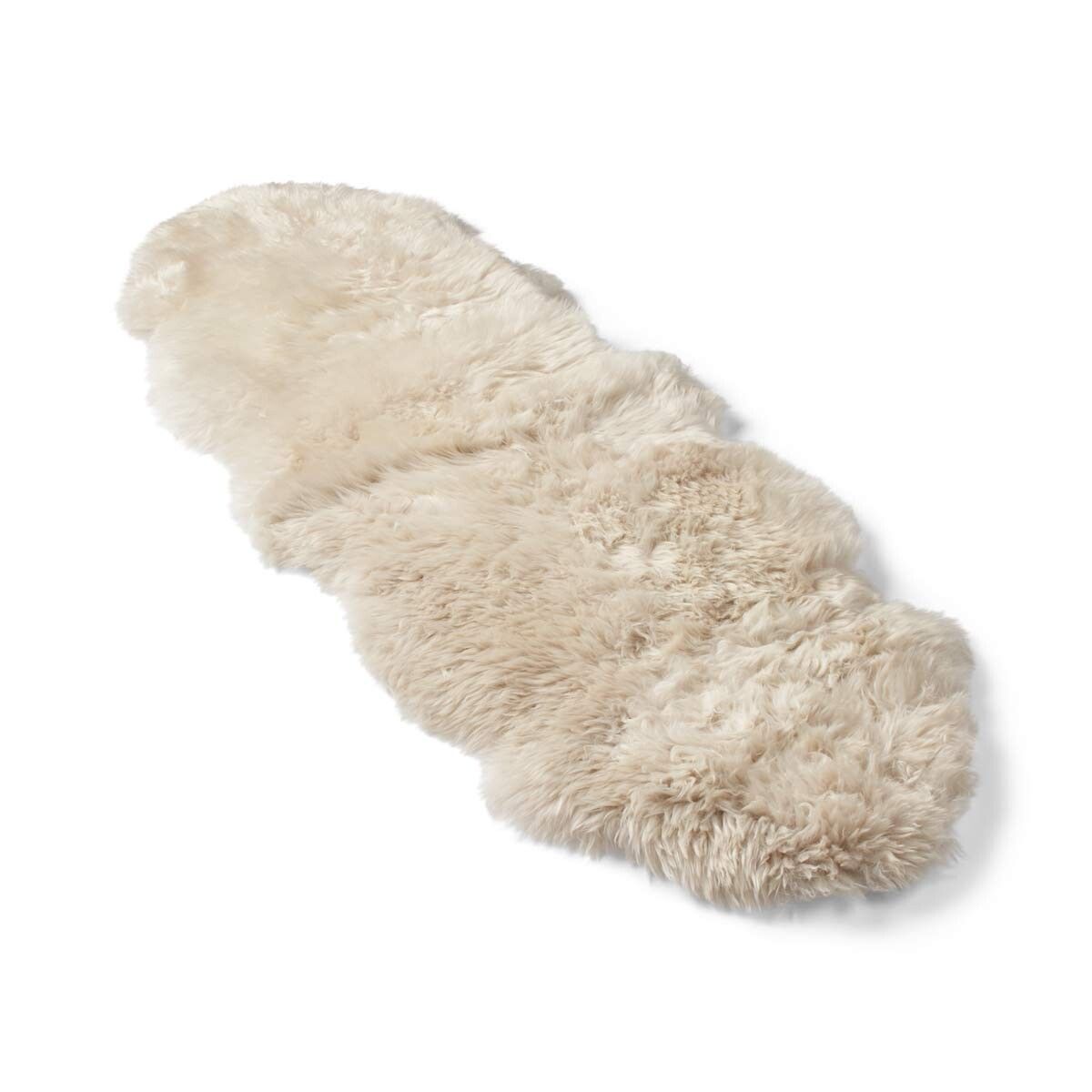 Merino Double Sheepskin | Long Wool | 67x24 in | Sheepskinhouse.com